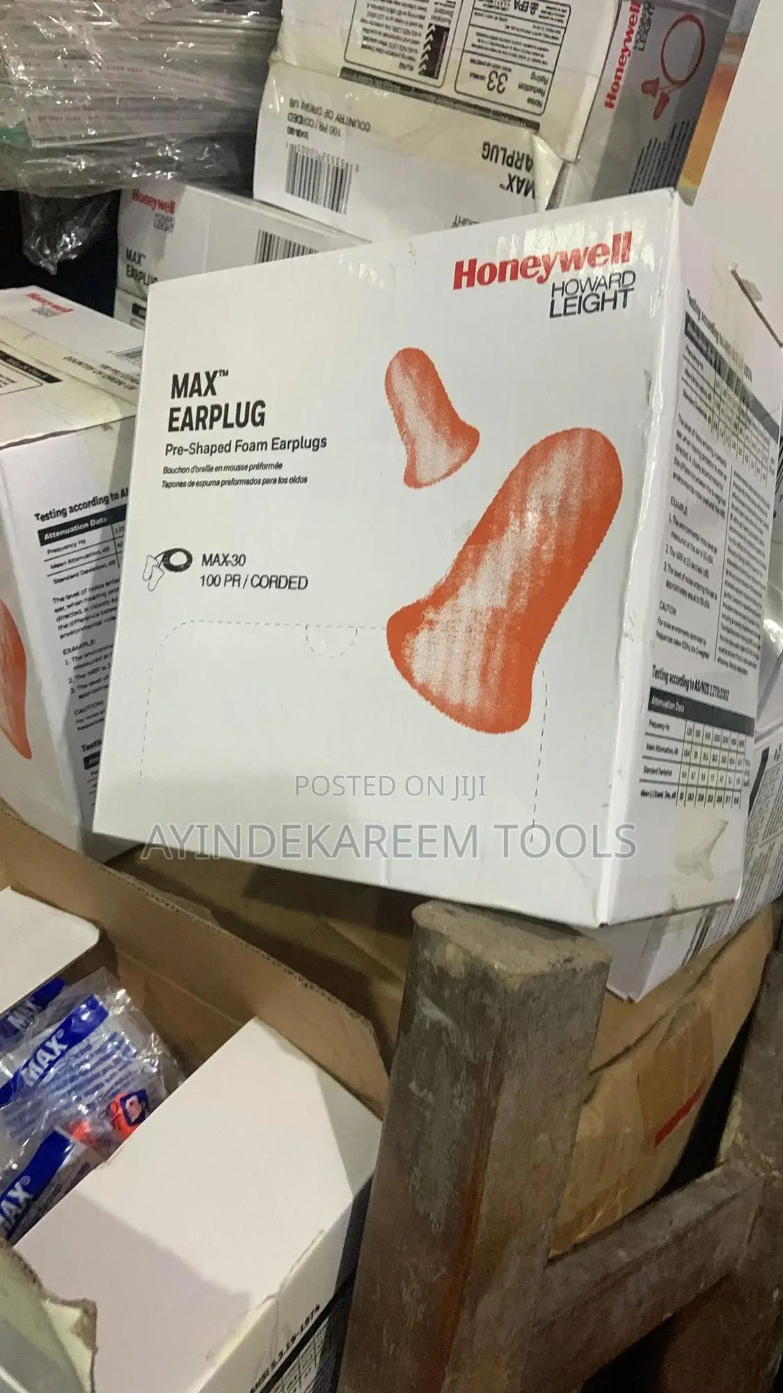 Corded Ear Plugs (Honeywell) in Lagos Island (Eko) - Safety Equipment ...