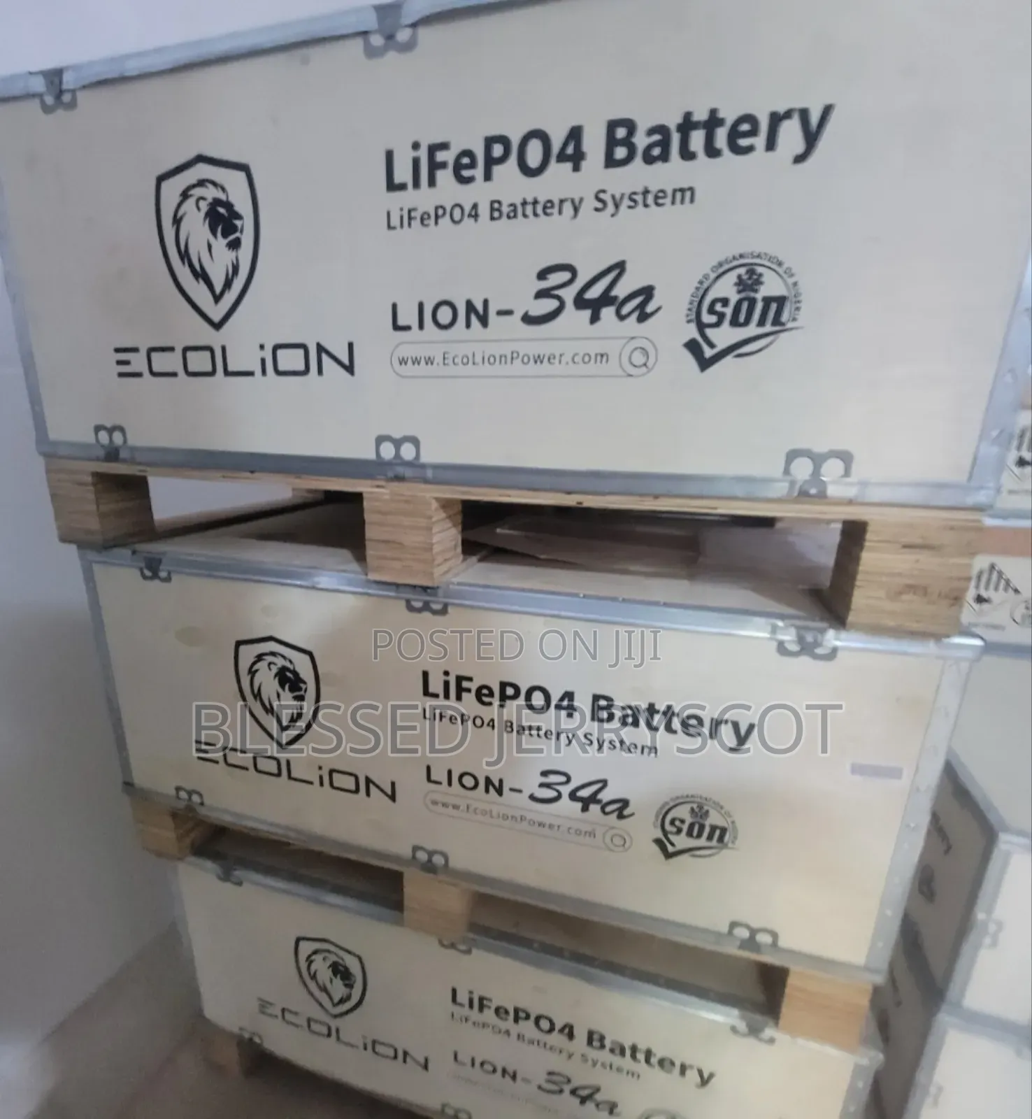 Ecolion 17.5kwh 48v Lithium-ion Solar Batteries In Stock. in Ojo - Electrical Equipment, Blessed ...