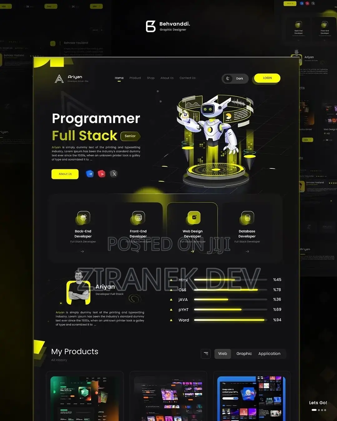 Full Stack Web Developer in Ibadan - Computer & IT Services, Anjola ...