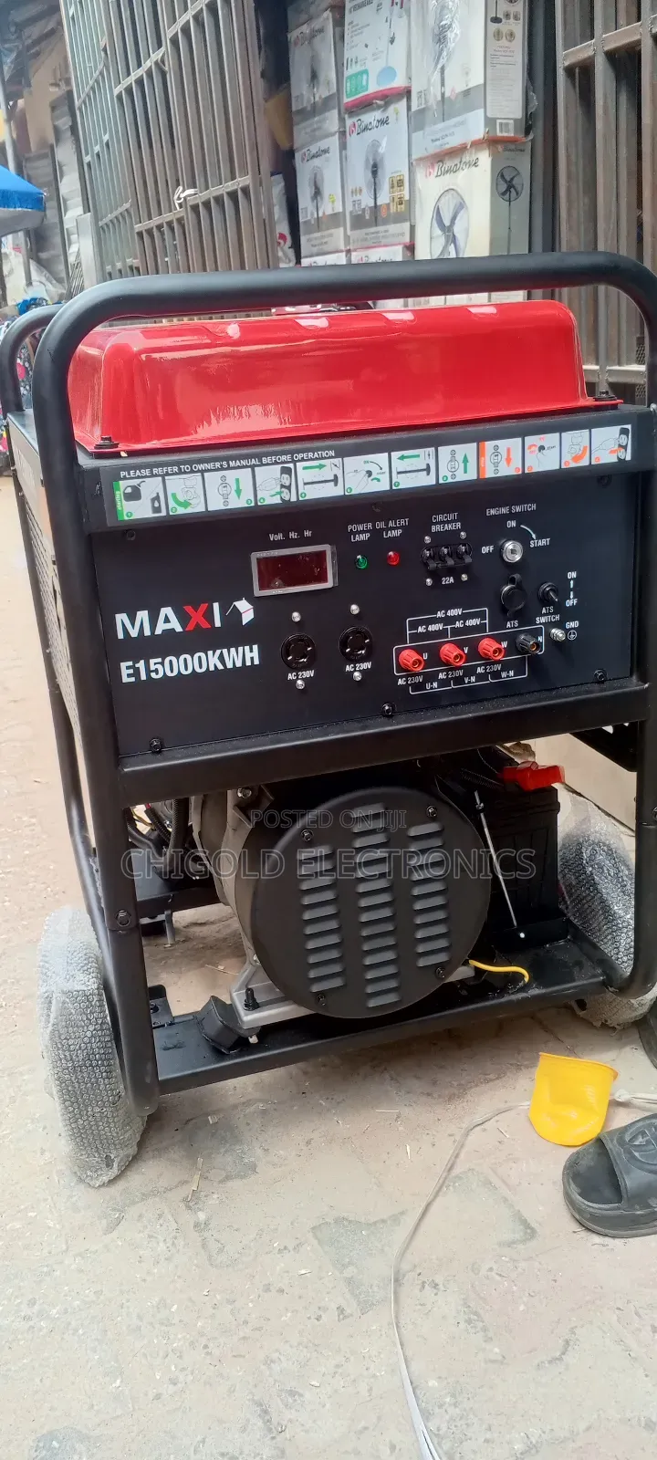 Maxi Generator Original 15 Kva 100% Copper Coin in Ajah - Electrical ...