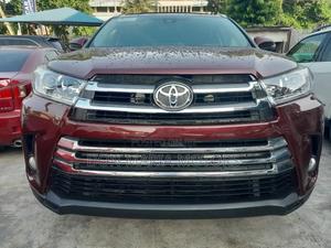 Toyota Highlander Hybrid XLE (3.5L 6cyl) 2017 Maroon in Ogba - Cars ...