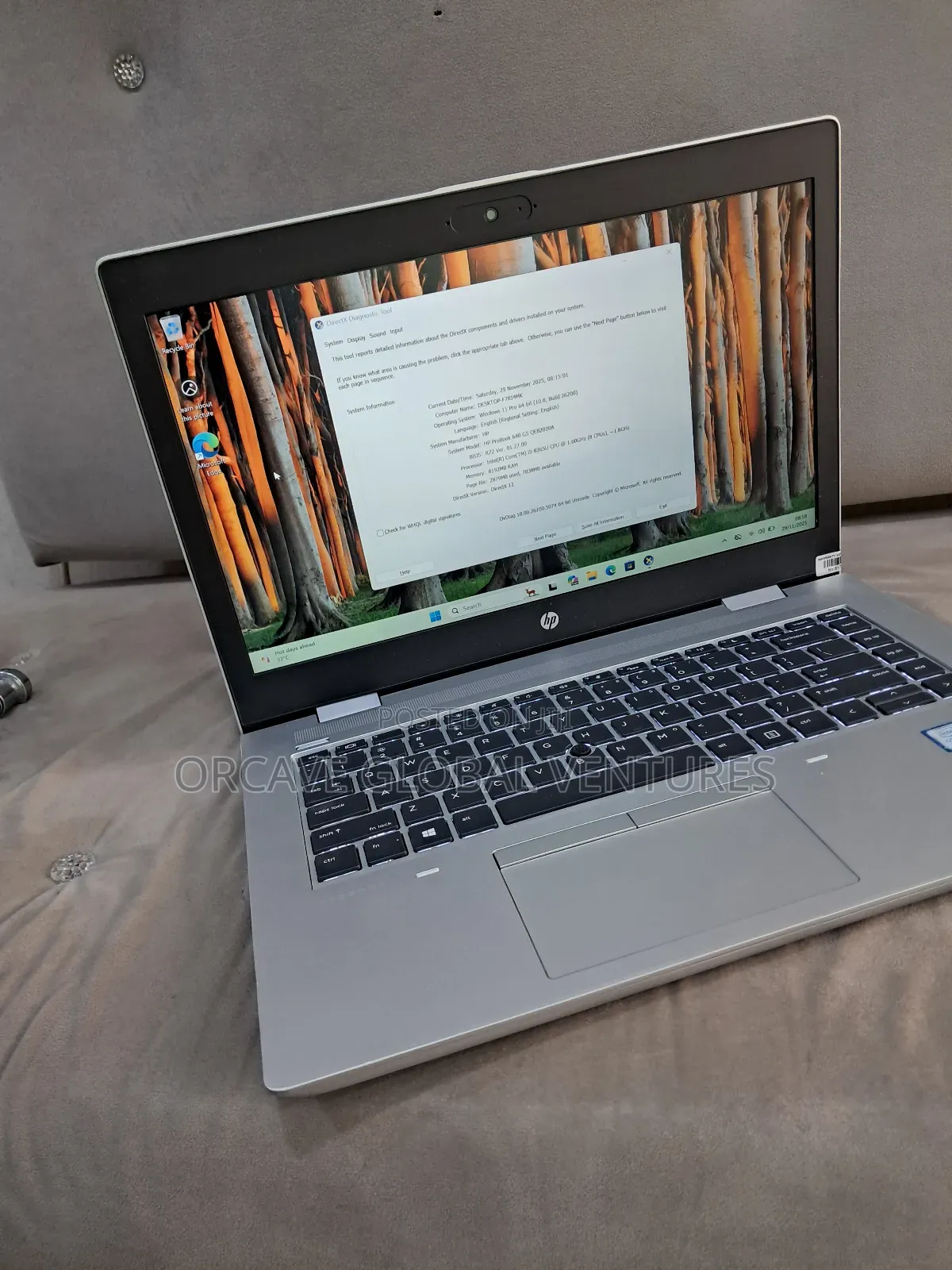 Laptop HP ProBook 640 G5 8GB Intel Core I5 SSD 256GB in Ikeja - Laptops ...