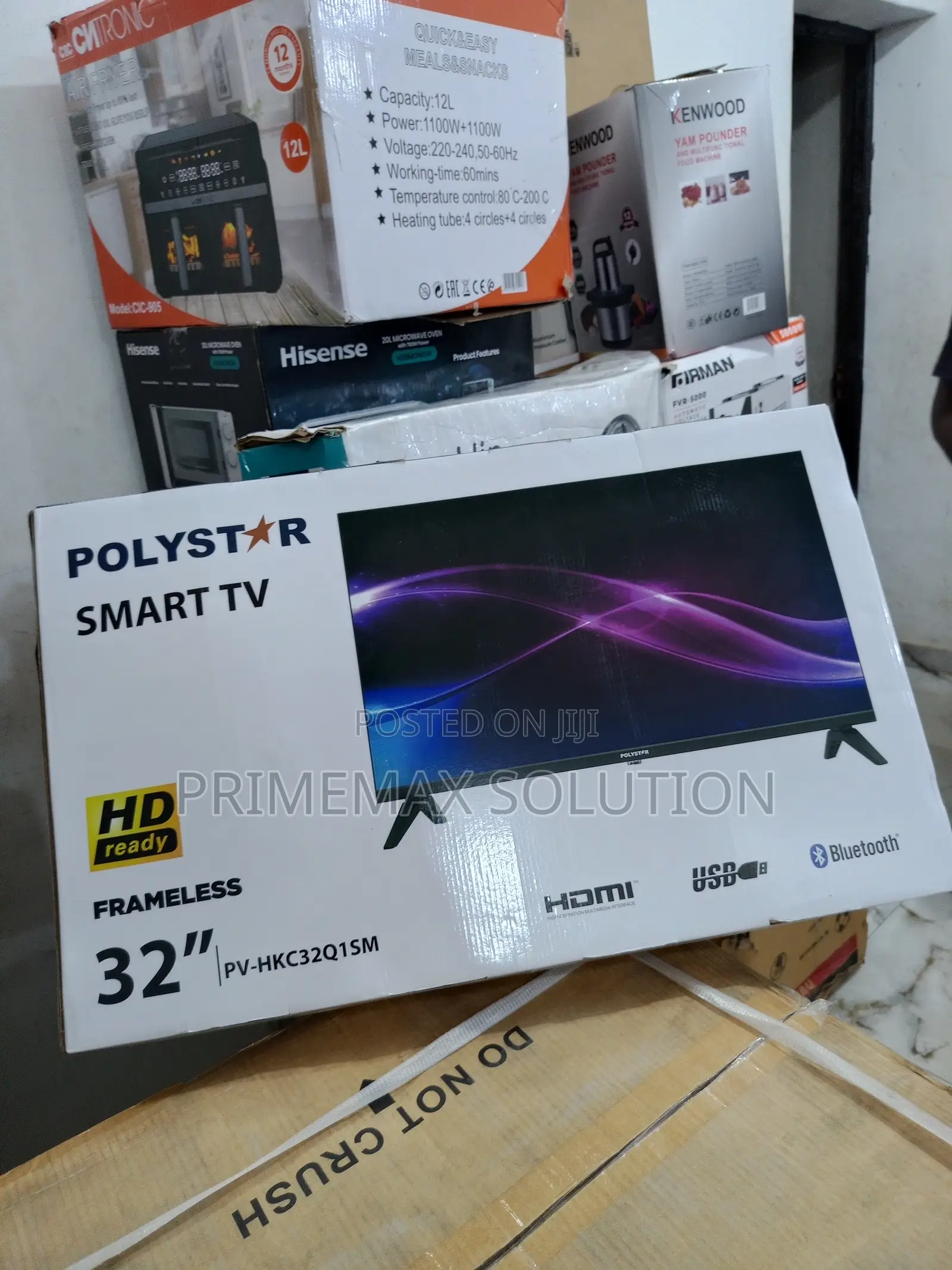 Polystar 32" Frameless Smart Android Tv + Hdmi Usb Ports in Ogudu - TV & DVD Equipment, Primemax ...