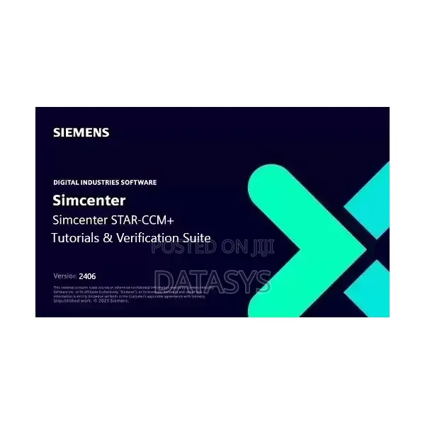 Siemens Star Ccm+ Tutorials Verification Suite in Ajah - Software, Data ...