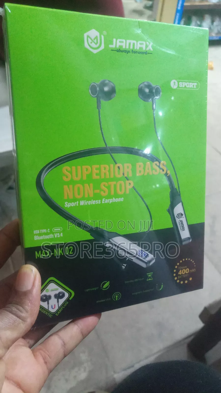 Jamax Neckband Bluetooth in Ikeja - Headphones, Hundred Percent Global ...