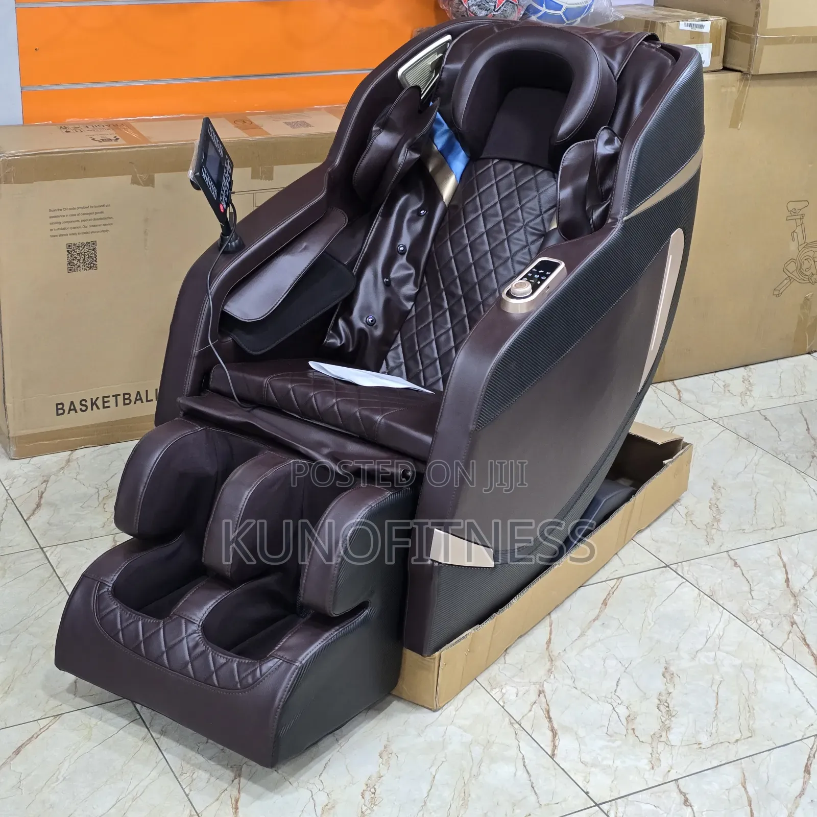 Executive Full Body Massage Chair With Foot Rollers in Ibadan - Massagers, Kunofitness Equipment ...