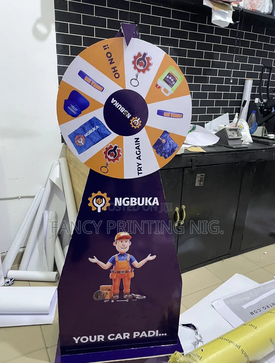 Spin Win Wheel – Lucky Draw Wheel for Events, Promo Activation in Port-Harcourt - Printing ...