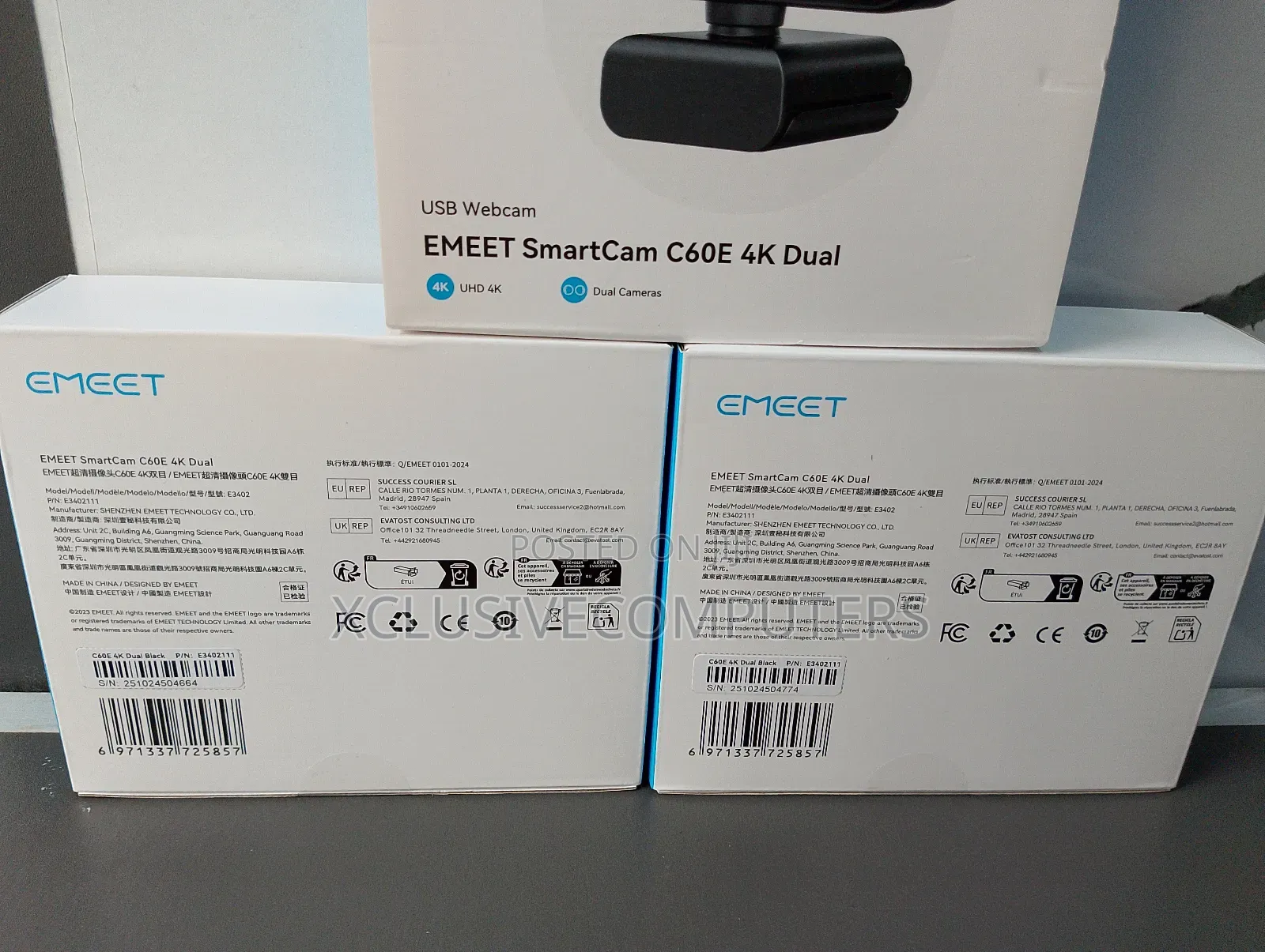 Emeet Smartcam C60e Dual in Ikeja - Computer Accessories , Chinedu Emmanuel Nkechikwu | Jiji.ng
