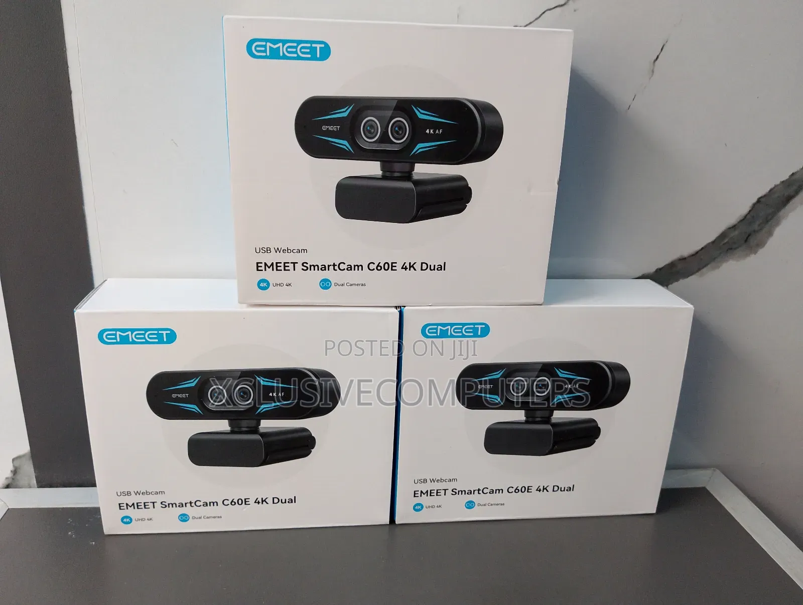 Emeet Smartcam C60e Dual in Ikeja - Computer Accessories , Chinedu Emmanuel Nkechikwu | Jiji.ng