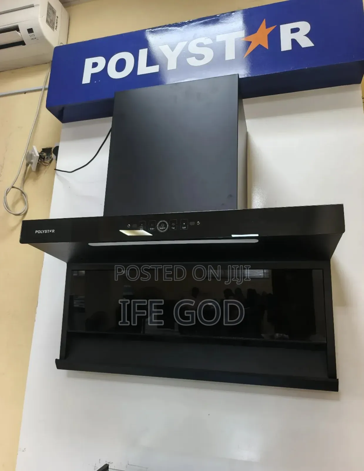 Original Polystar Voice Control Inverter Automatic Smart Cooker Hood in ...