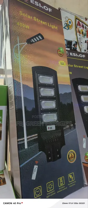 500w Solar Streetlights in Ibadan - Electrical Equipment, Fbj Green ...