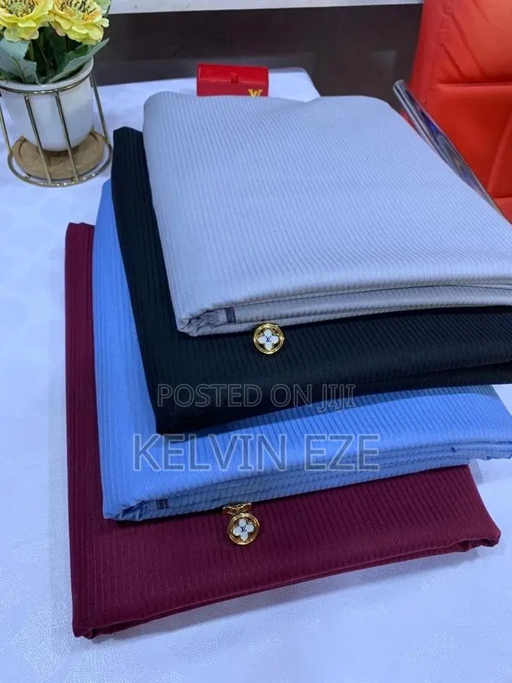 Senator Material Cashmere Sky-Blue Stripe in Lagos Island (Eko) - Clothing, Kelvin Eze Raphael ...