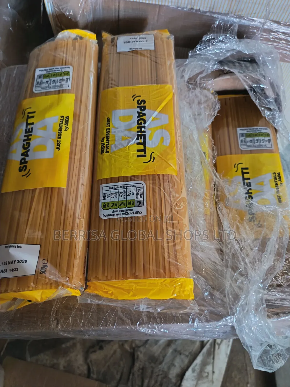 Original Carton Asda Foreign Spaghetti by 24 Packs for sale - Berrisa ...