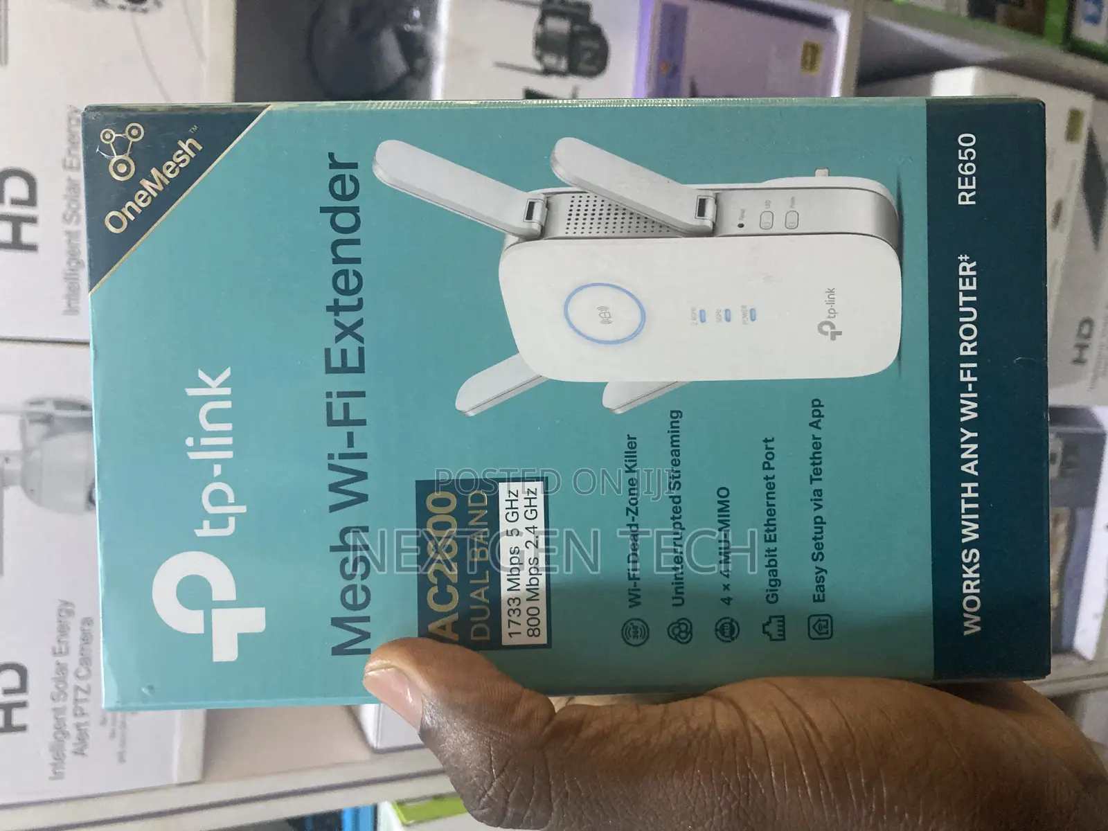 Tp-Link Re650 Ac2600 Mesh Wi-Fi Extender in Ikeja - Networking Products ...
