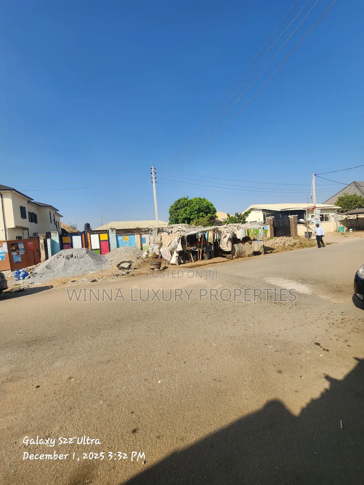 700sqm Land, Fha Title, Mixed Used, Just by Tarred Road in Lugbe ...