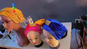 Turbans and Sequence Beret in Ajah - Clothing Accessories ...