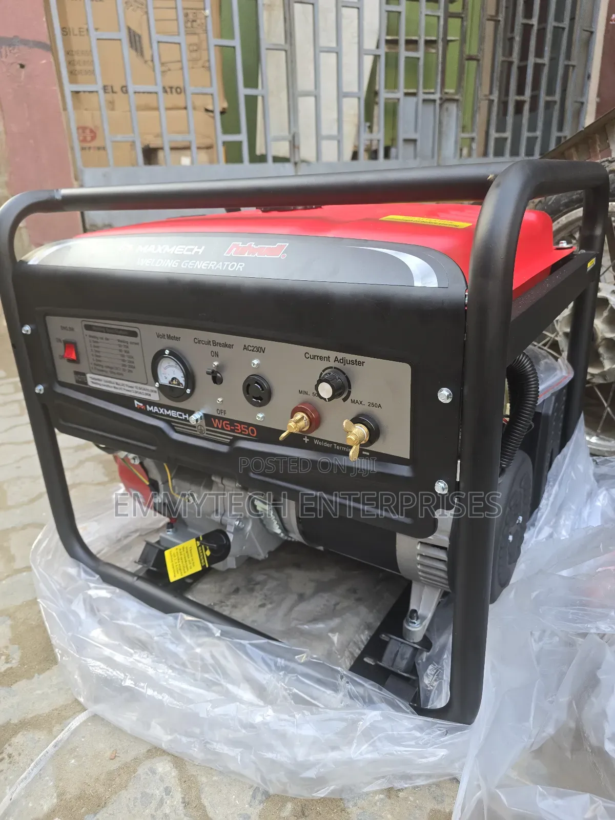 A Brand New Maxmech Welding Machine Petrol Gen Model Wg-350 100%Copper ...