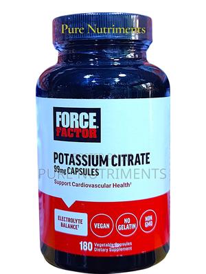 Force Factor Potassium Citrate 99mg – 180 Capsules Electrolyte Support in Isolo - Vitamins ...