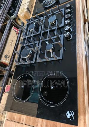 Original Gs Inbuilt Infrared 2 Burners Electric 4 Burners Gas Cooker ...