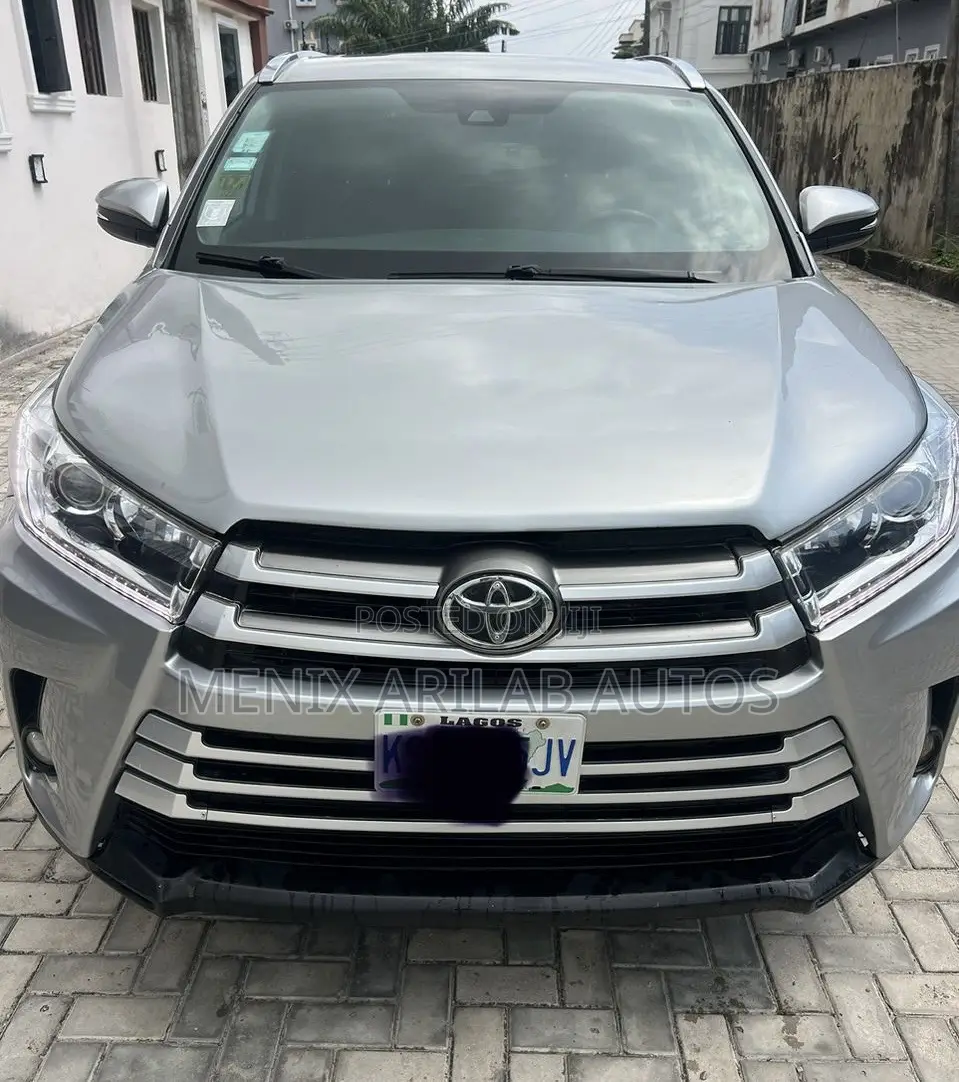 Toyota Highlander XLE 2019 Silver in Ajah - Cars, Menix Arilab Autos ...