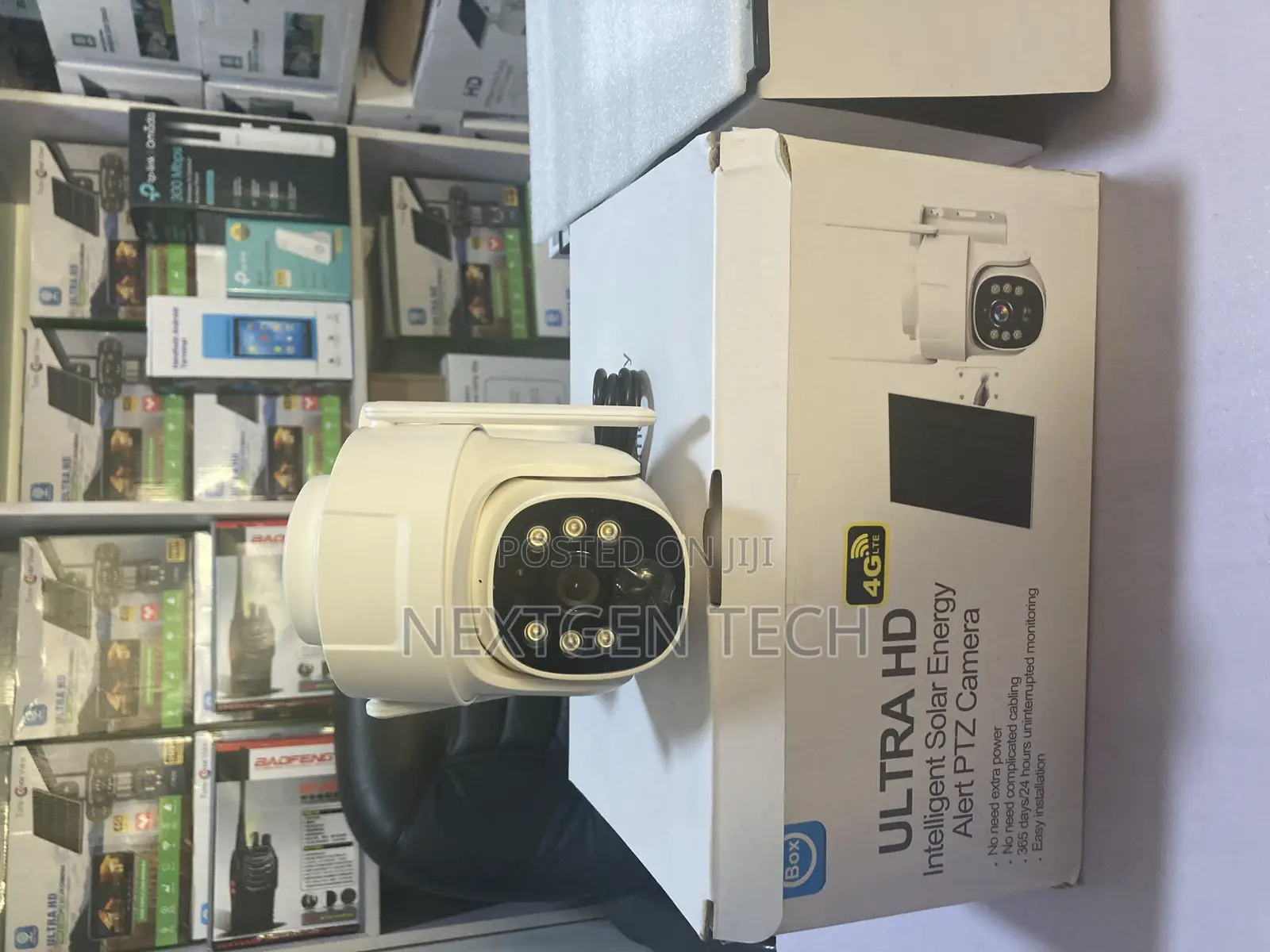 Ubox Single Lense Solar PTZ 4g Camera for sale - Nextgen Tech Price: ₦ ...