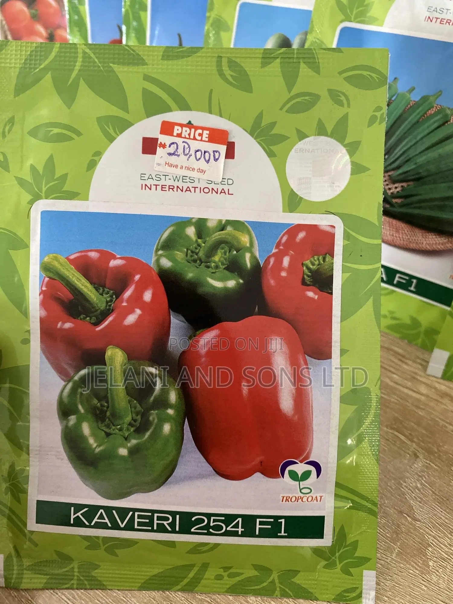 Kaveri 254 F1 Sweet Bell Pepper in Ogbomosho North - Feeds, Supplements ...