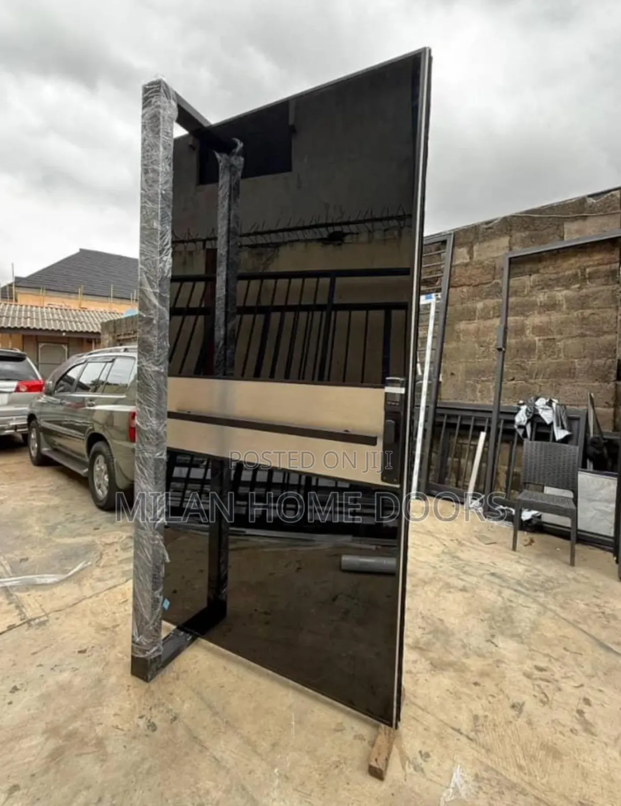 4ft By 8ft Pivot Security Door With Smart Lock (Nigerian Made) in Orile - Doors & Security ...