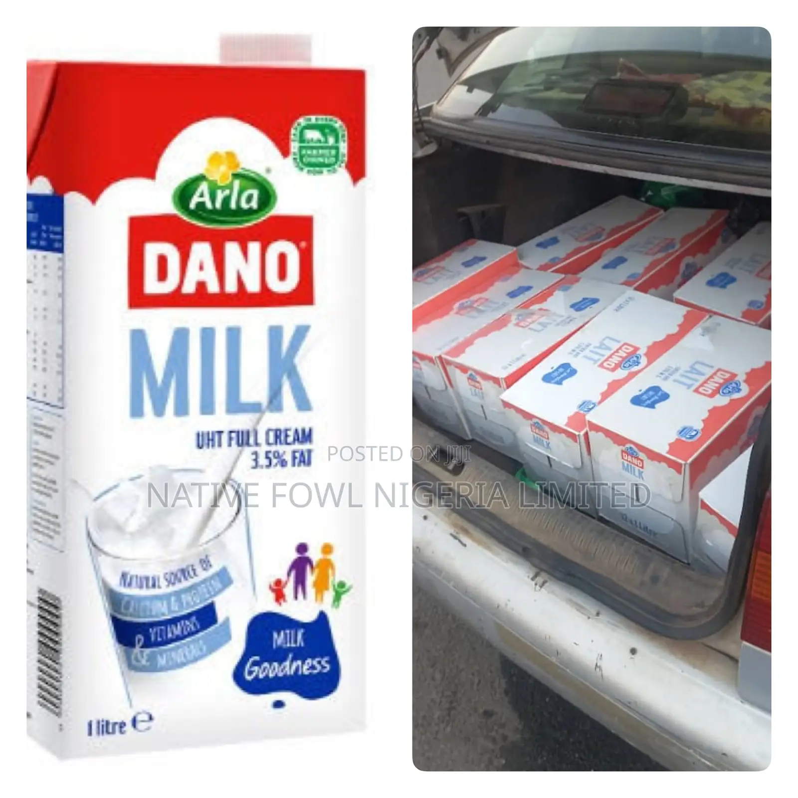 Uht Full Cream Milk 1 Liter in Ikorodu - Food & Beverages, Kingsley Ubah | Jiji.ng