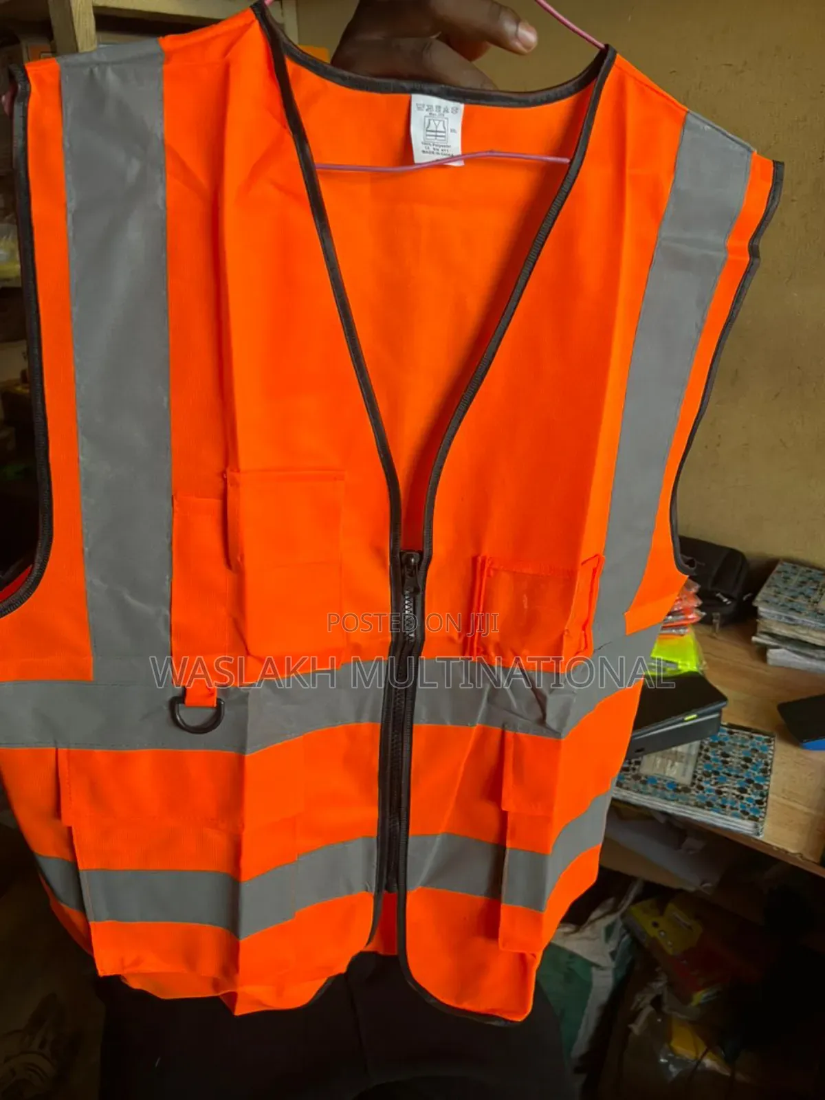 Reflective Vest With Zip Lock And Pocket in Lagos Island (Eko) - Safety ...