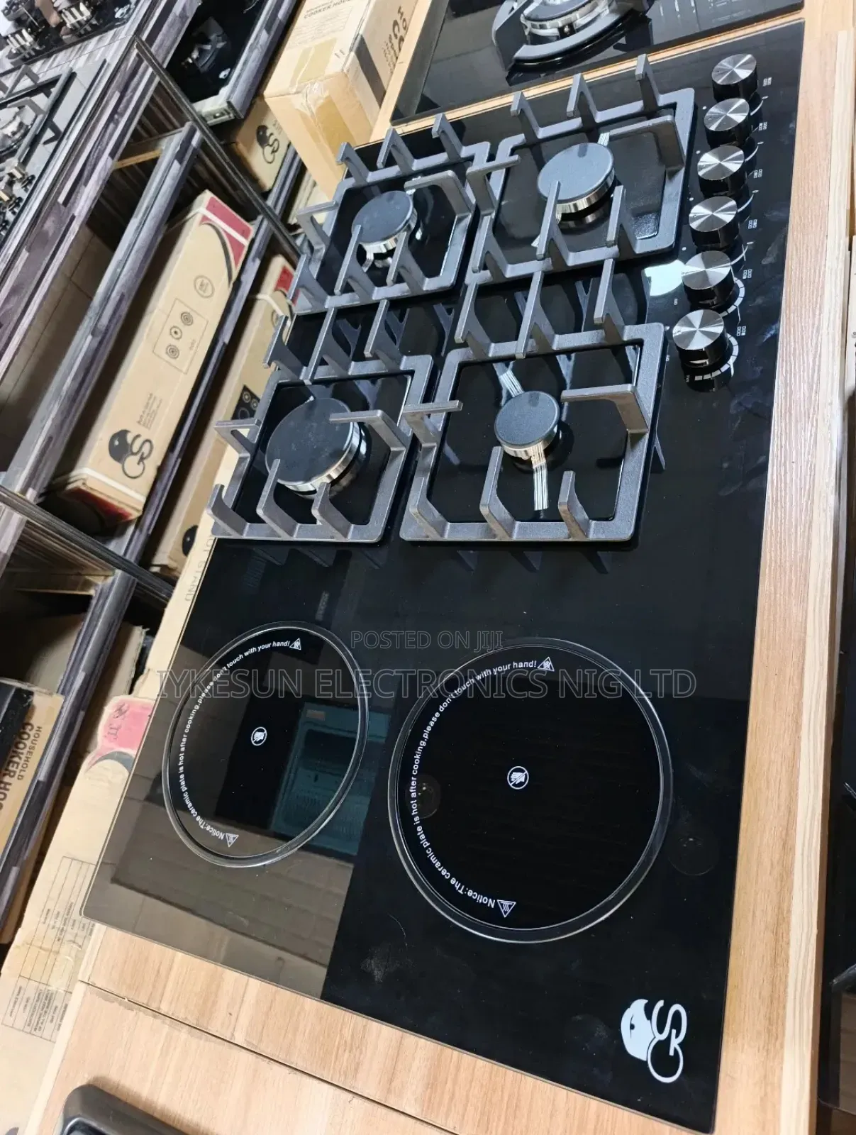 Quality Original Gs Cabinet Inbuilt 4 Gas 2 Electric Cooker Hob Etc ...
