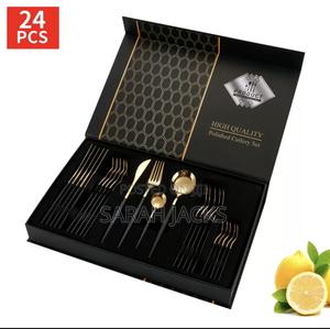 24pcs Luxury Boxed Cutlery Set in Port-Harcourt - Kitchenware ...