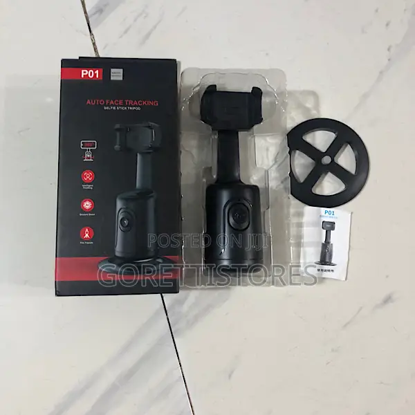 P01 Auto Face Tracking Selfie Desktop Gimbal in Isolo - Accessories for ...