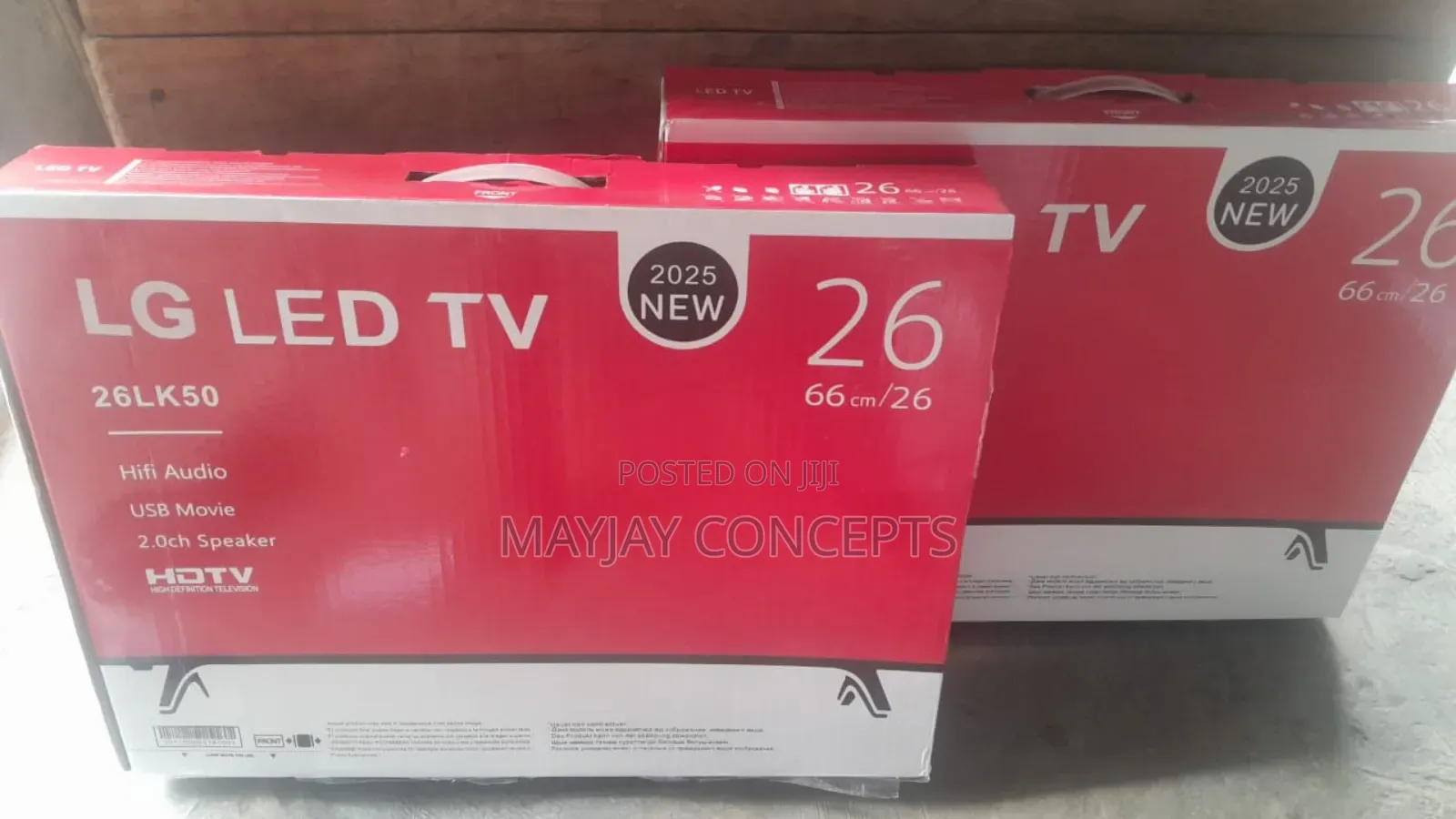 Lg 26" Led Tv- High Definition Tv and Low Watts Consumption for Solar ...