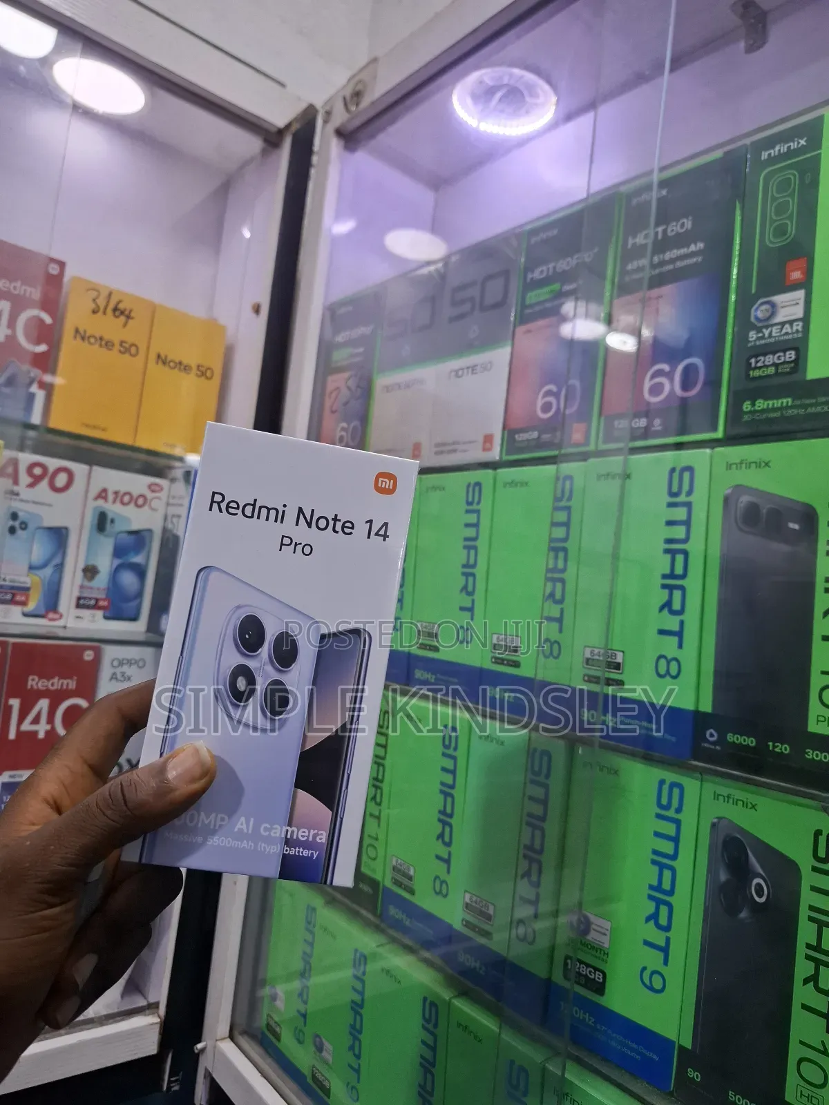 New Xiaomi Redmi Note 14 Pro 256 GB Black in Onitsha - Mobile Phones, Simple Kindsley | Jiji.ng