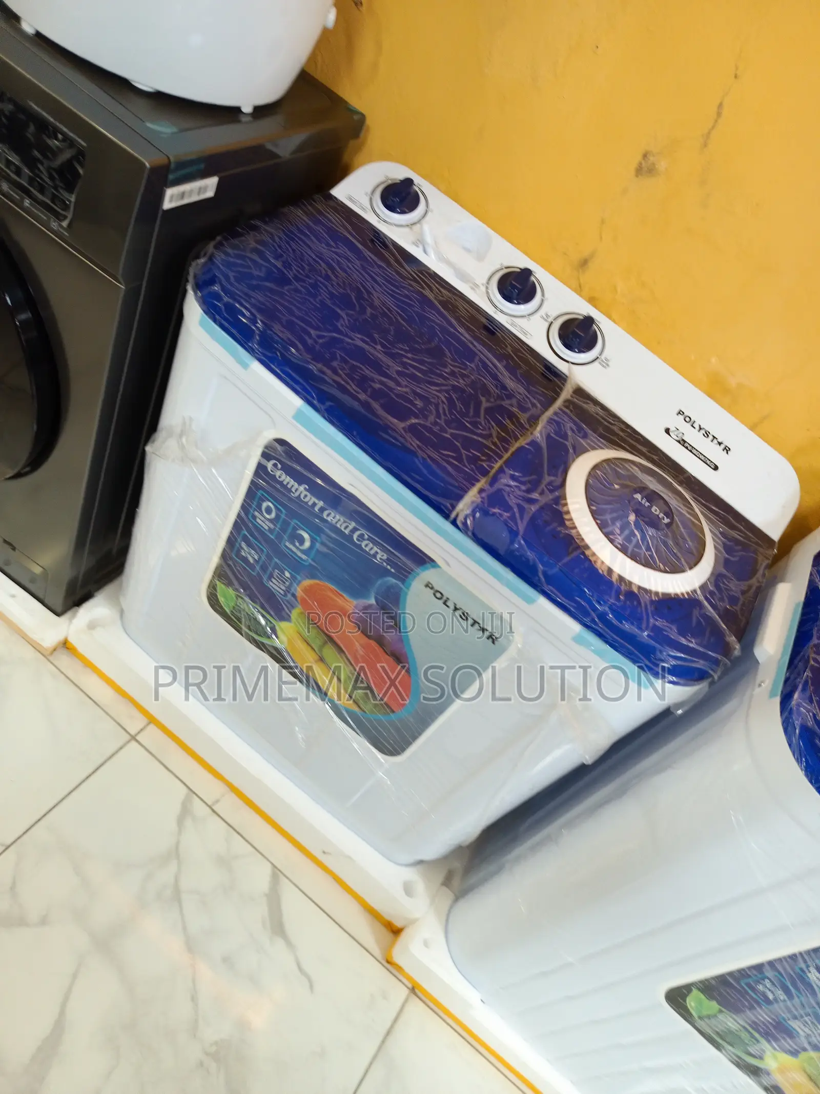 Polystar 7kg Twin Tub Washing Machine – Fast Clean Technology for sale ...