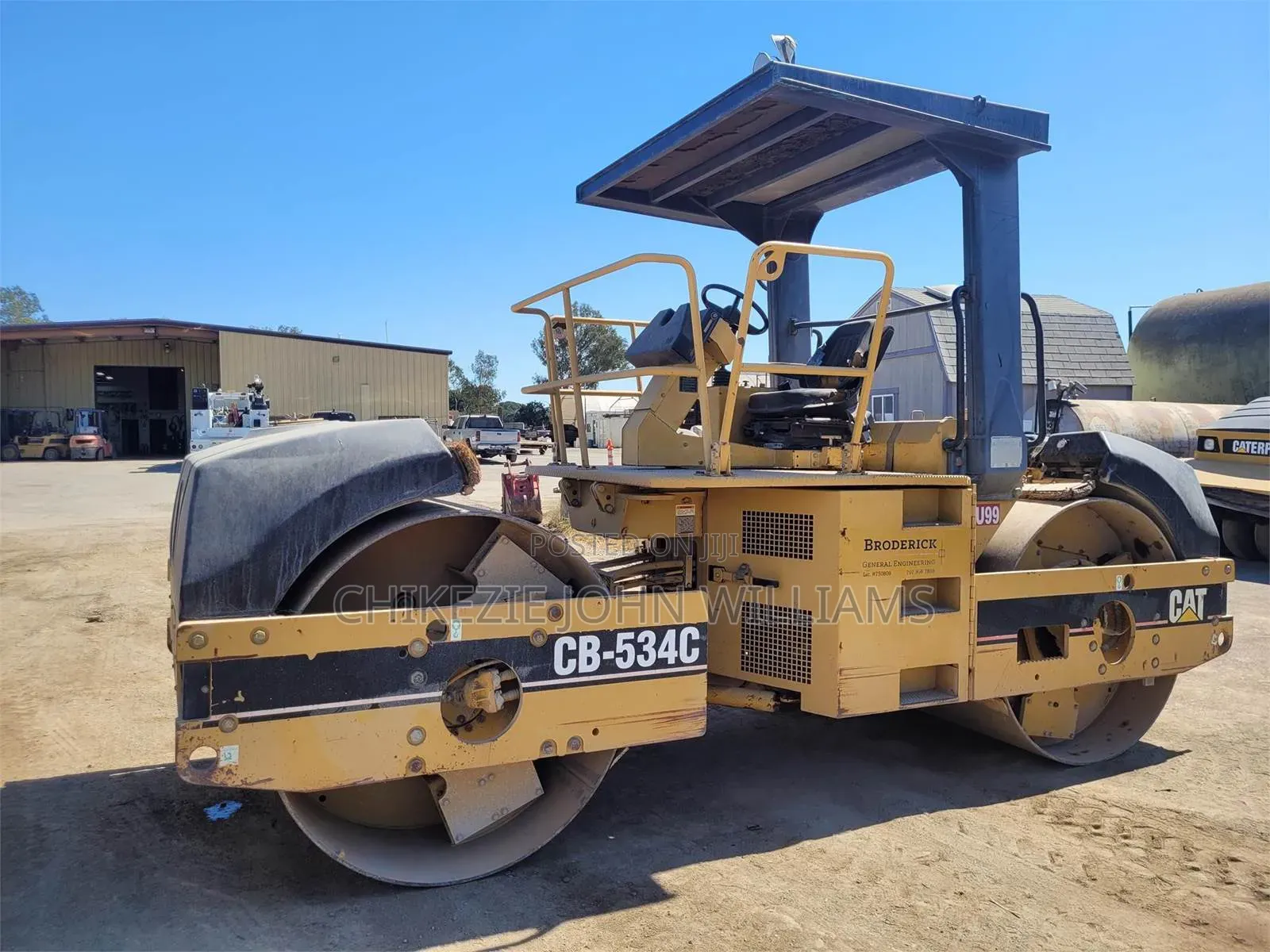 Caterpillar Cb-534c Double Drummer Roller in Oshodi - Trucks & Trailers ...