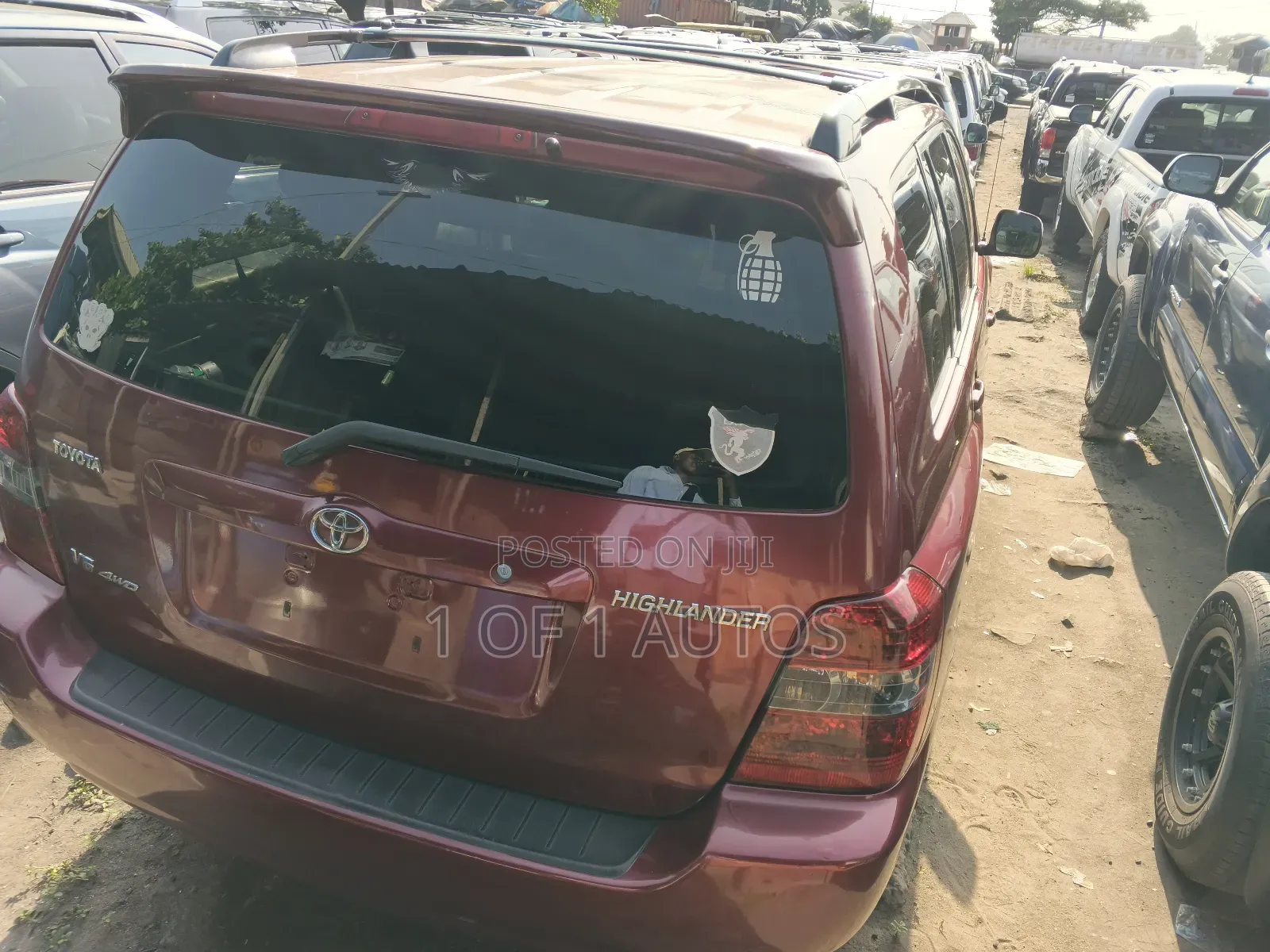 Toyota Highlander Limited V6 2005 Red in Amuwo-Odofin - Cars, Liner ...