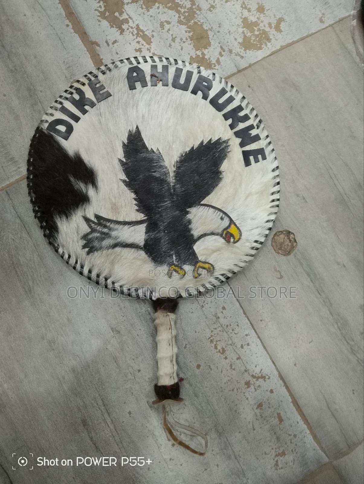 Eagle Igbo Hand Fan for Wedding, for Chieftaincy Title Akupe Hand Fan ...