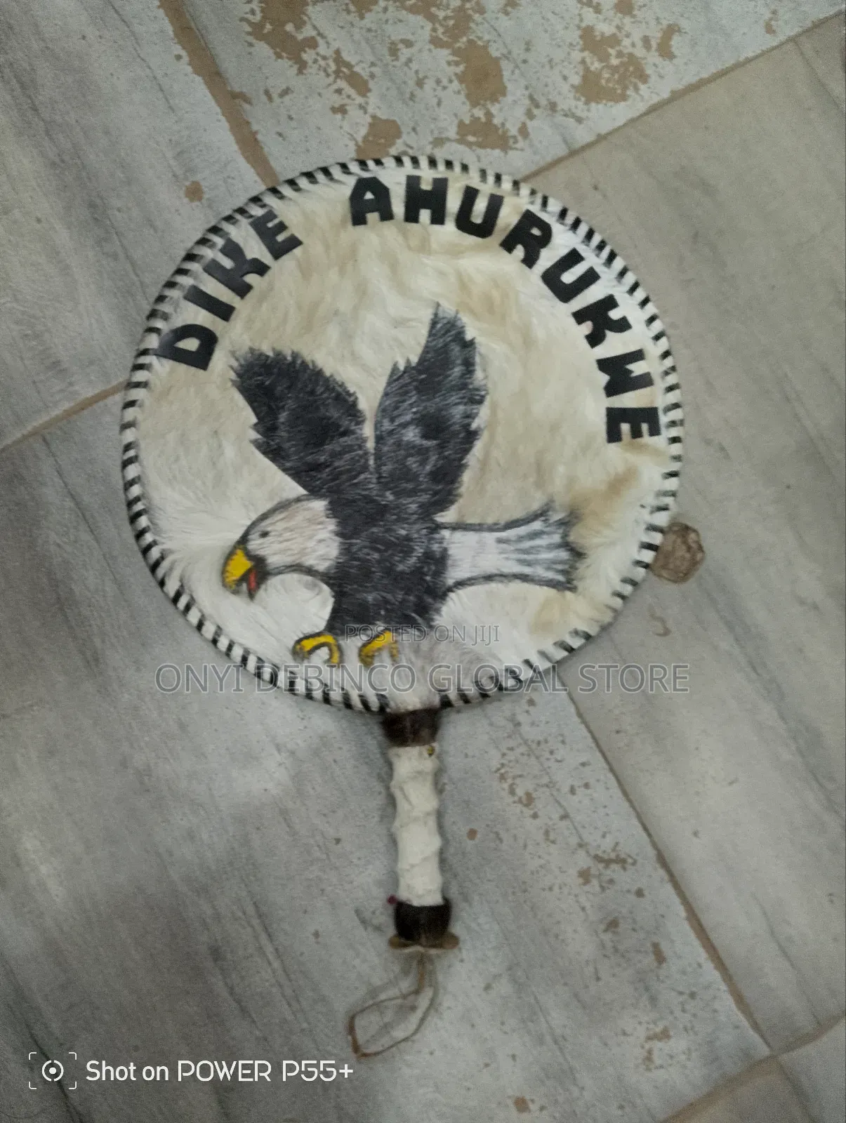 Eagle Igbo Hand Fan for Wedding, for Chieftaincy Title Akupe Hand Fan ...