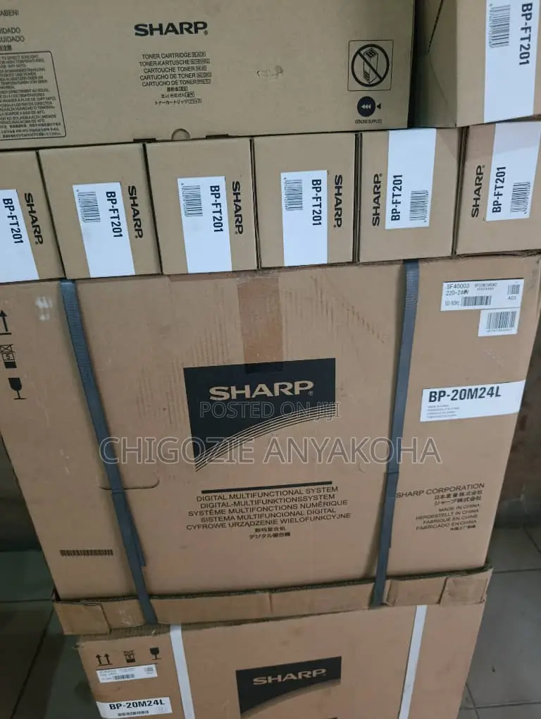 Sharp Bp-20m24 A3/A4 Black/White Printer + Free Bp -Ft 201 Tonner in ...