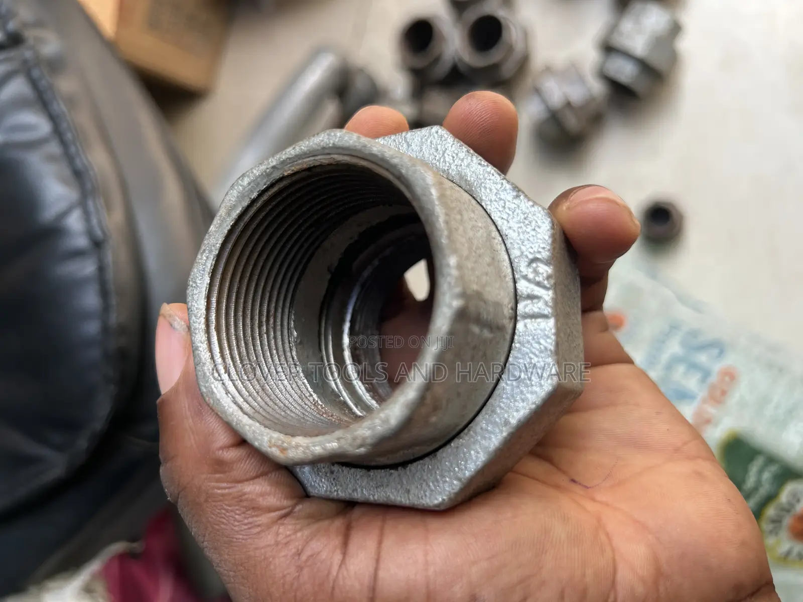 Galvanized Pipe Union1” 1.5” 3/4 and 2” for sale - Clover Tools and ...