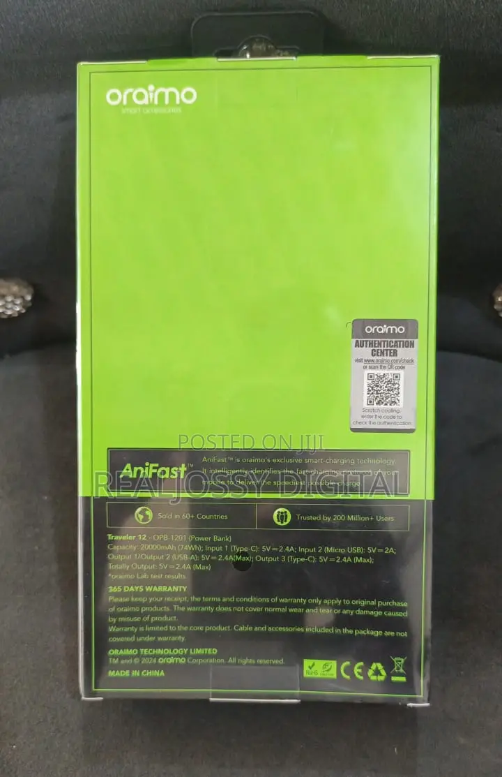 Oriamo 20000mah Power Bank in Abule Egba - Accessories for Phones ...