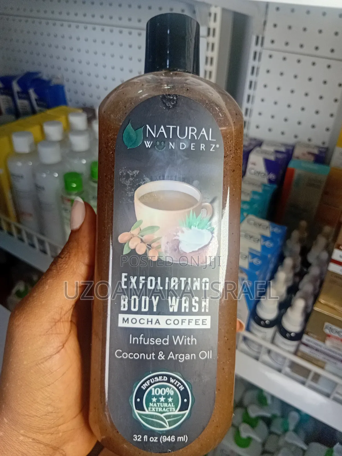 Natural Wonderz Exfoliating Body Wash Mocha Coffee in Alimosho - Body ...