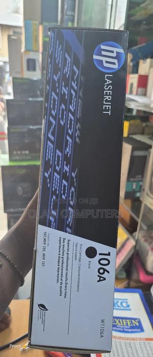 Hp Laserjet 106a Black Print Cartridge in Ikeja - Accessories ...