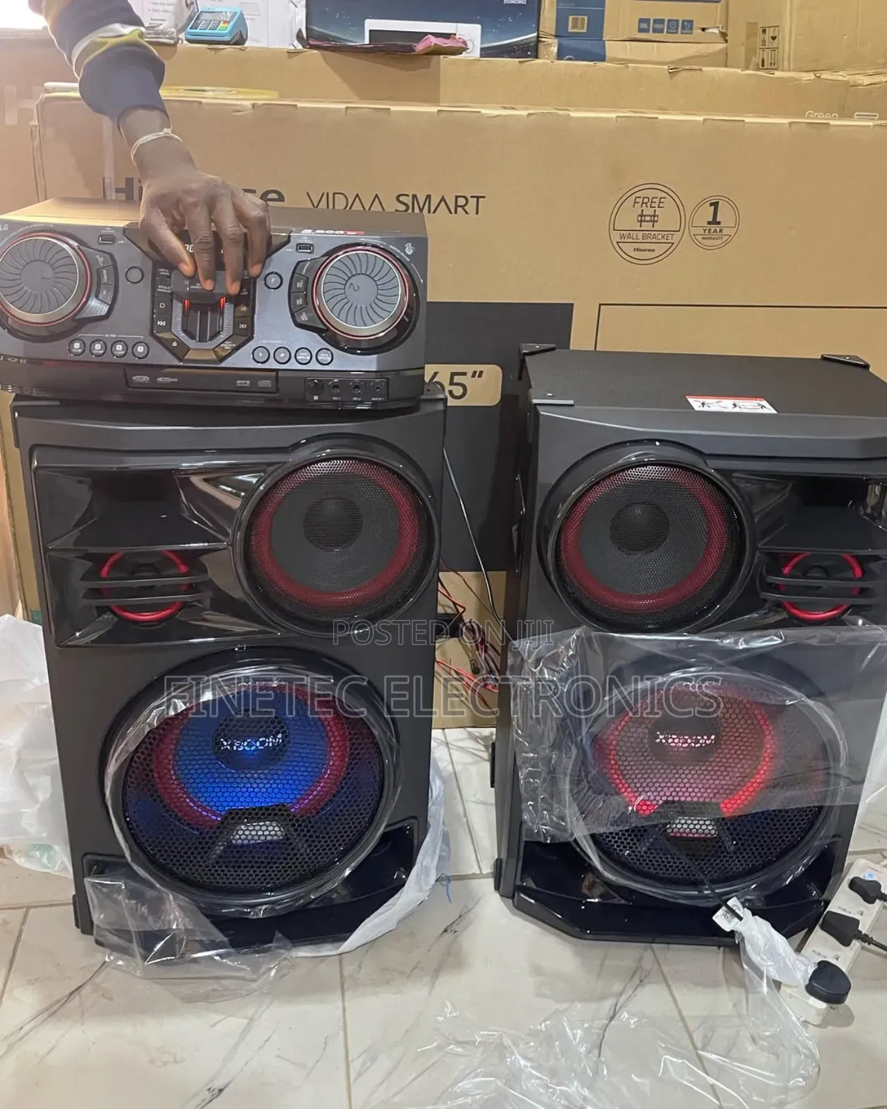 Lg Xboom, Sound System, 3500w for sale - Finetec Electronics Price: ₦ ...