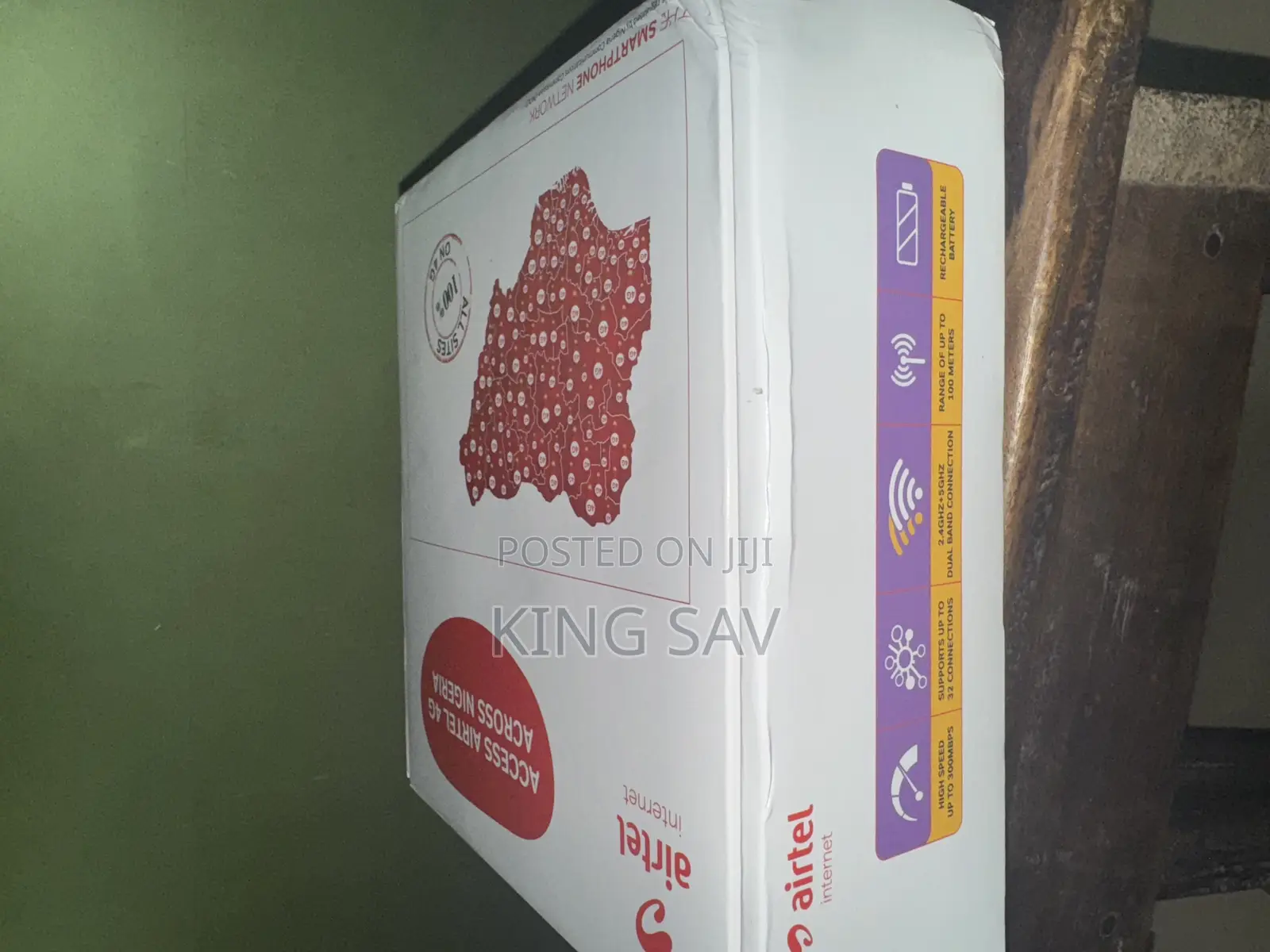 Airtel 4g Router Hertz6 in Surulere - Networking Products, King Sav ...