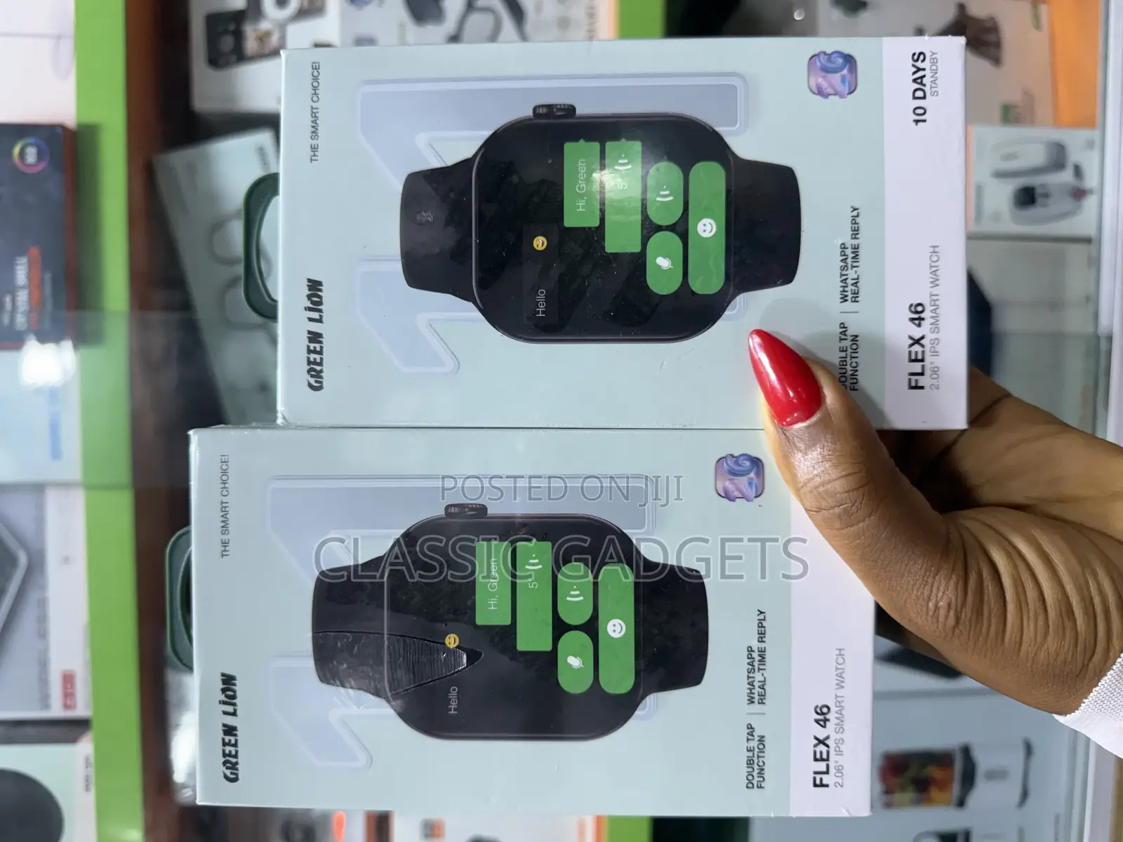 Green Lion Flex 46 Smartwatch - 2.06-Inch Ips Display for sale ...