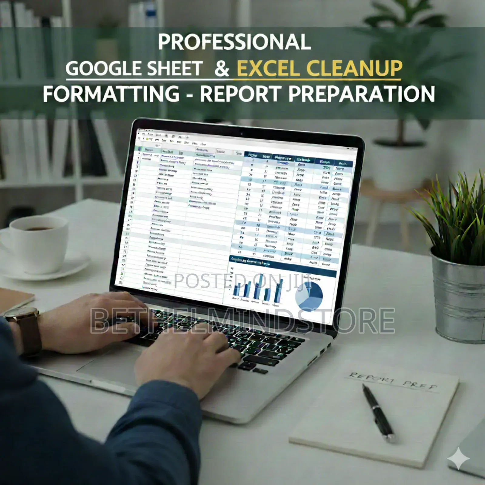 Professional Googlesheet/Excel Cleanup Formatting - Report Preparation ...