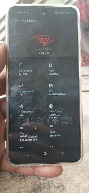 Itel P55 256 GB Black in Ojo - Mobile Phones, Emery Onos | Jiji.ng