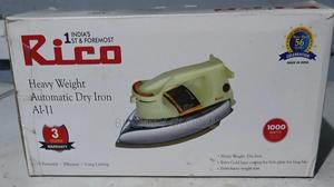 Rico Heavy Weight Dry Iron for sale - Buchify Global Price: ₦ 46,000 on ...